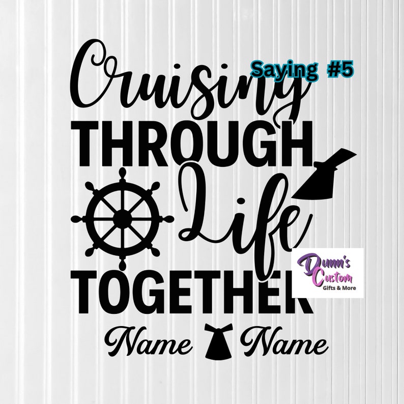 Round Door Hanger, Sign, 10x10 Inch Wall Hanging Cruise Door Sign ...