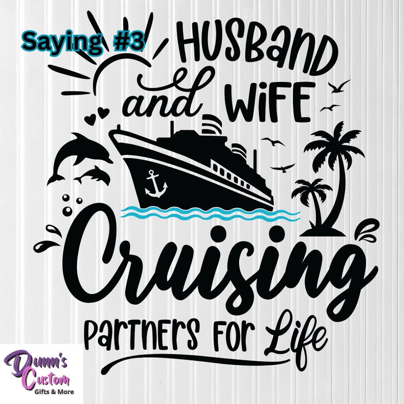Round Door Hanger, Sign, 10x10 Inch Wall Hanging Cruise Door Sign ...