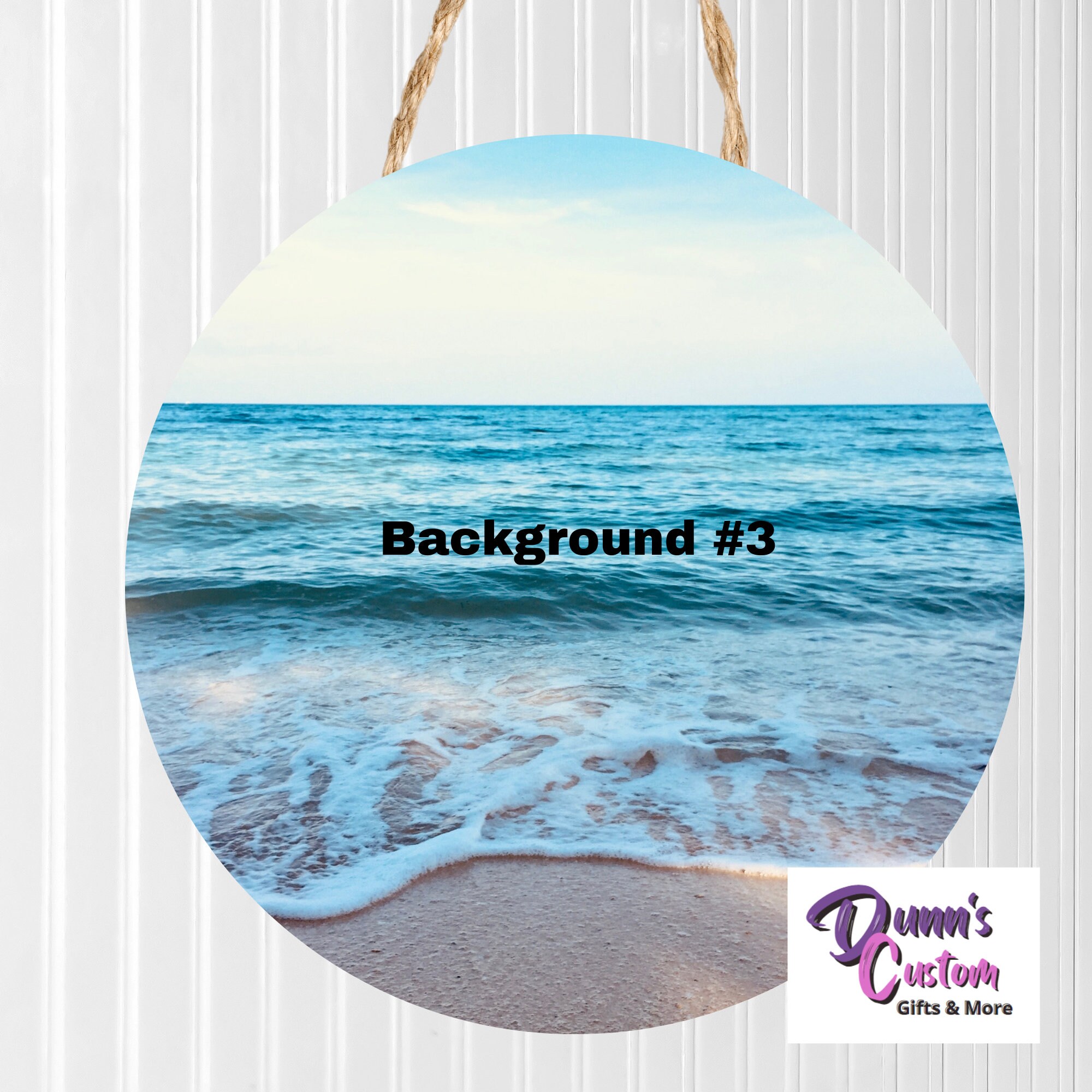 Round Door Hanger, Sign, 10x10 Inch Wall Hanging Cruise Door Sign ...