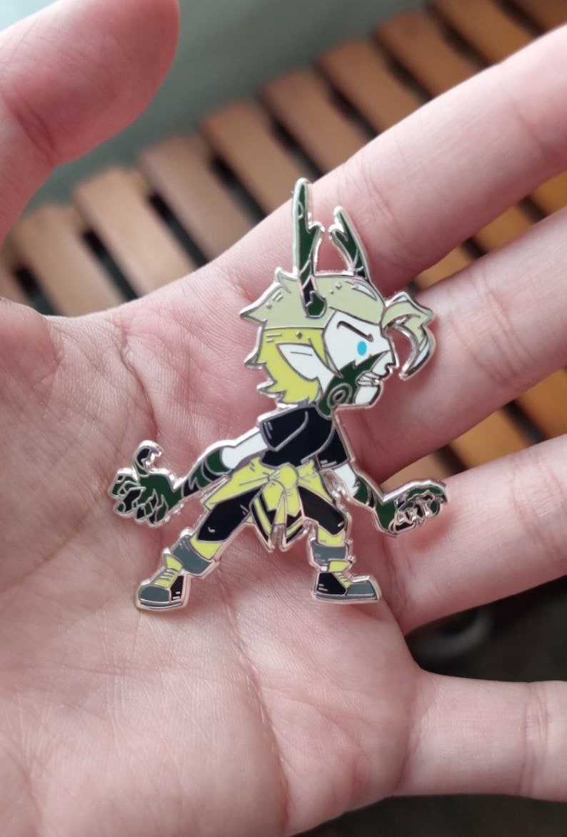 The Owl House Enamel Pin Possessed Hunter belos-hunter - Etsy