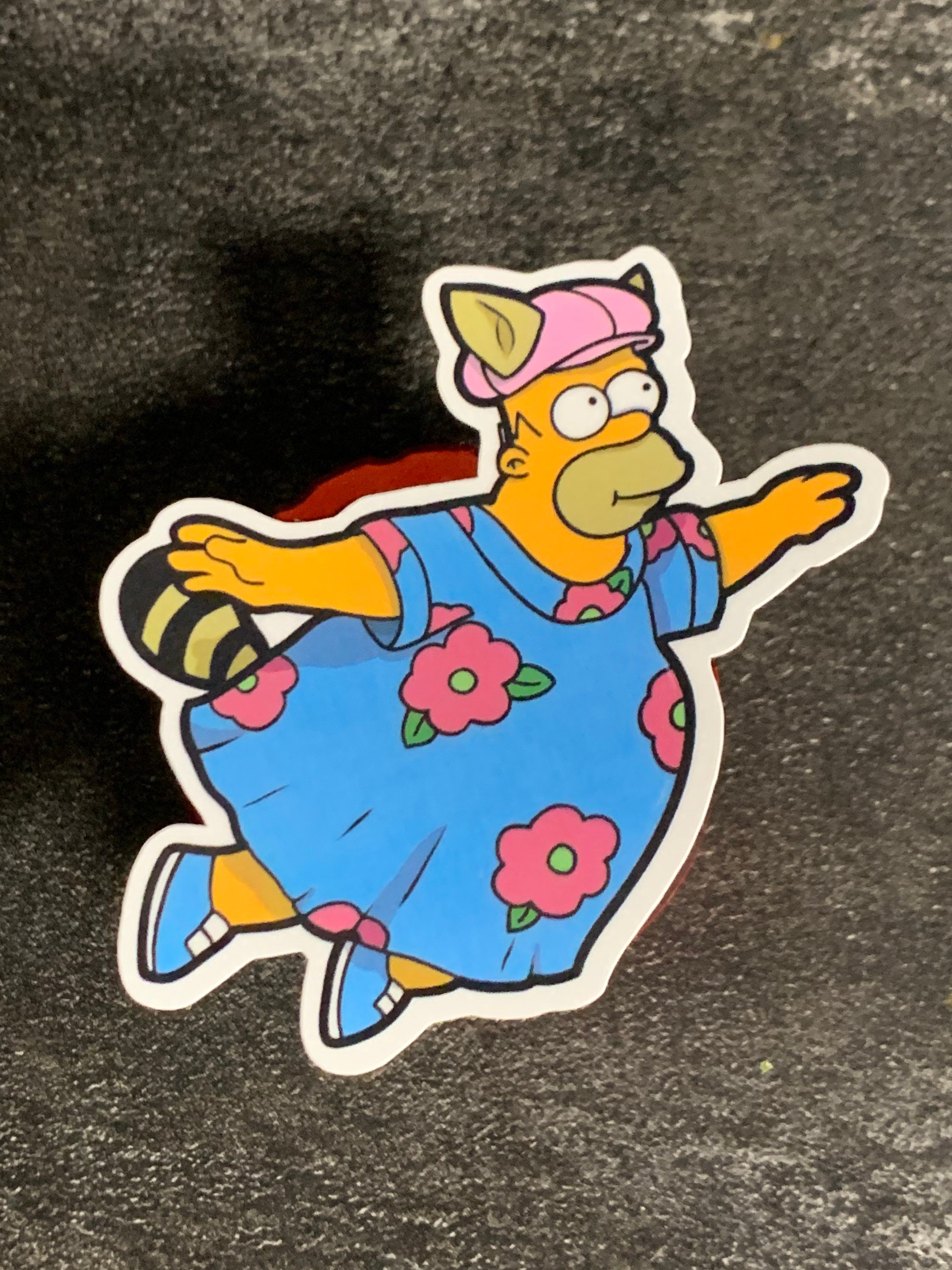 Homer Simpson Zombie stickervinyl stickerSimpsons stickerHomer ...