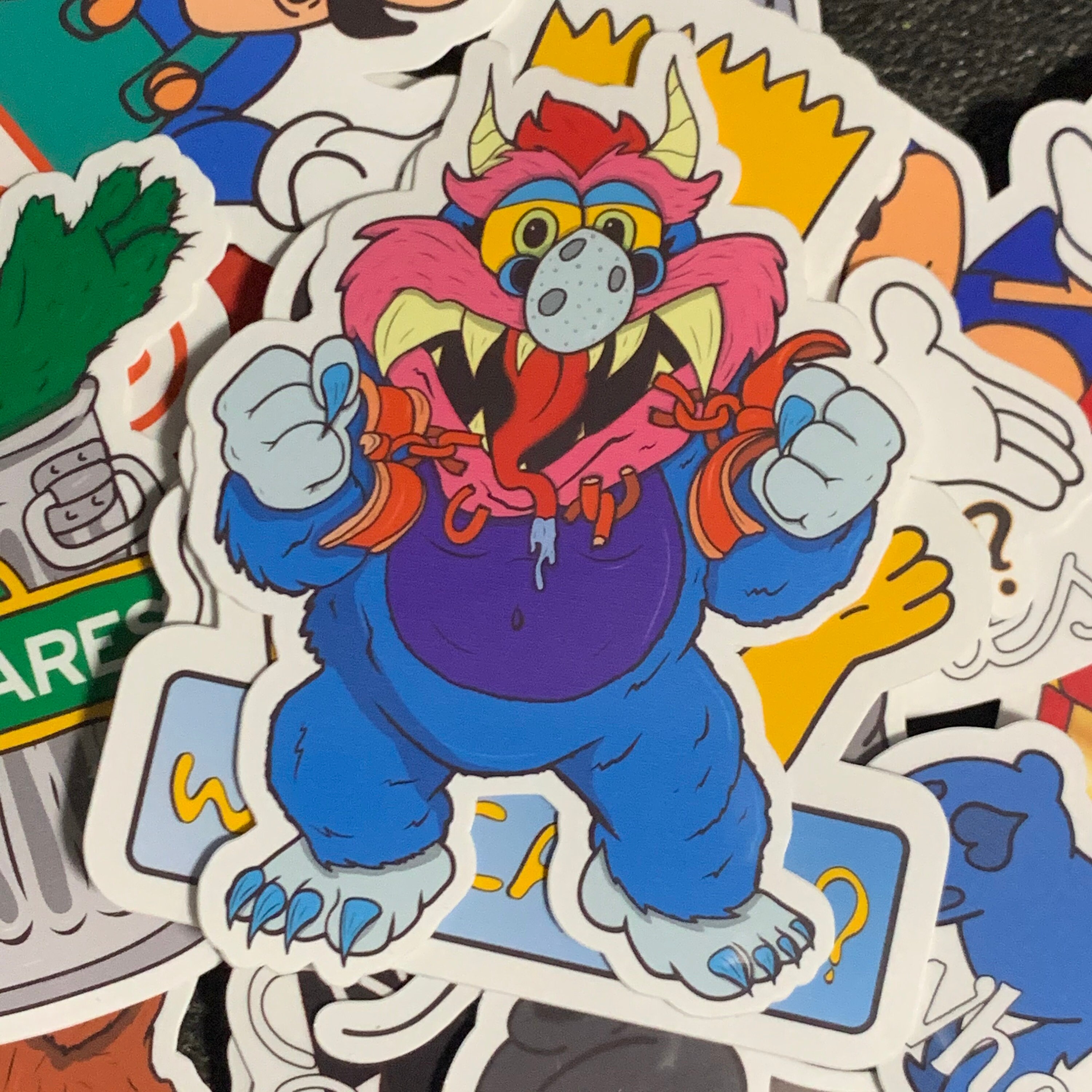 My Pet Monster 3 Sticker | Etsy