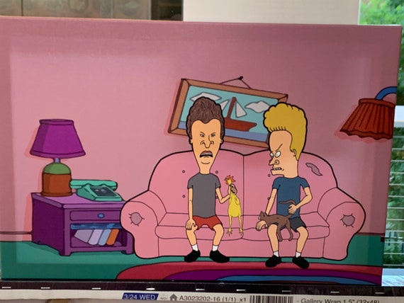 Beavis and Butthead Spanking Monkey and Choking Chicken | Etsy