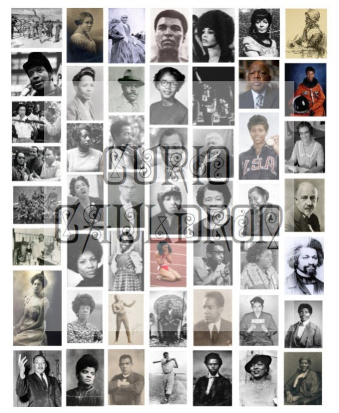 Black History Pioneers Sticker Pack #1 - Black History Month - Black ...