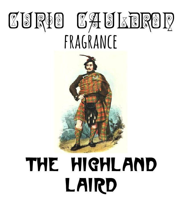 The Highland Laird Fragrance by Curio Cauldron dark Amber, Grass ...