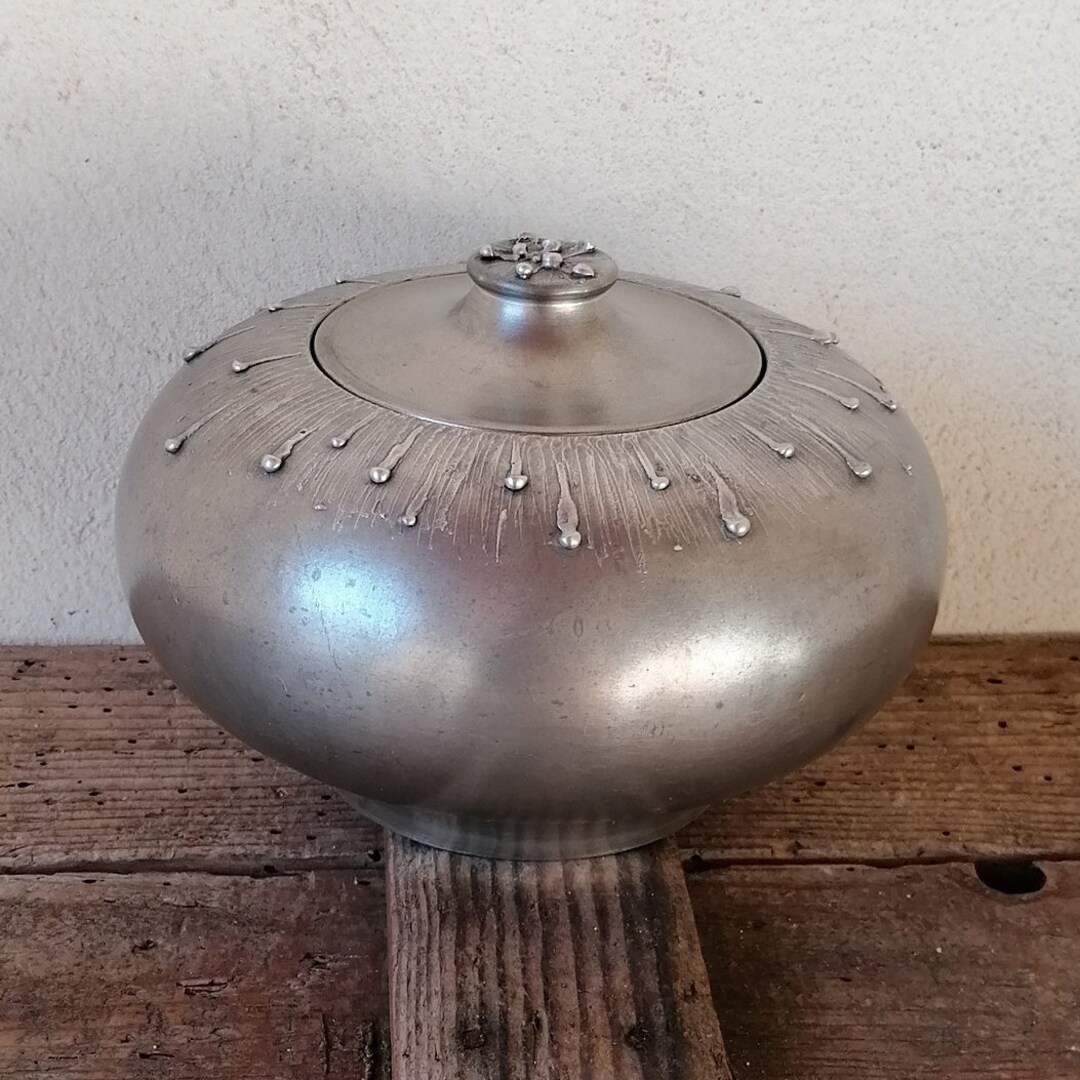 Jewelry Box, Jewelry Holder, 60s/70s, Metal Box, Spherical, Jewelry Box ...