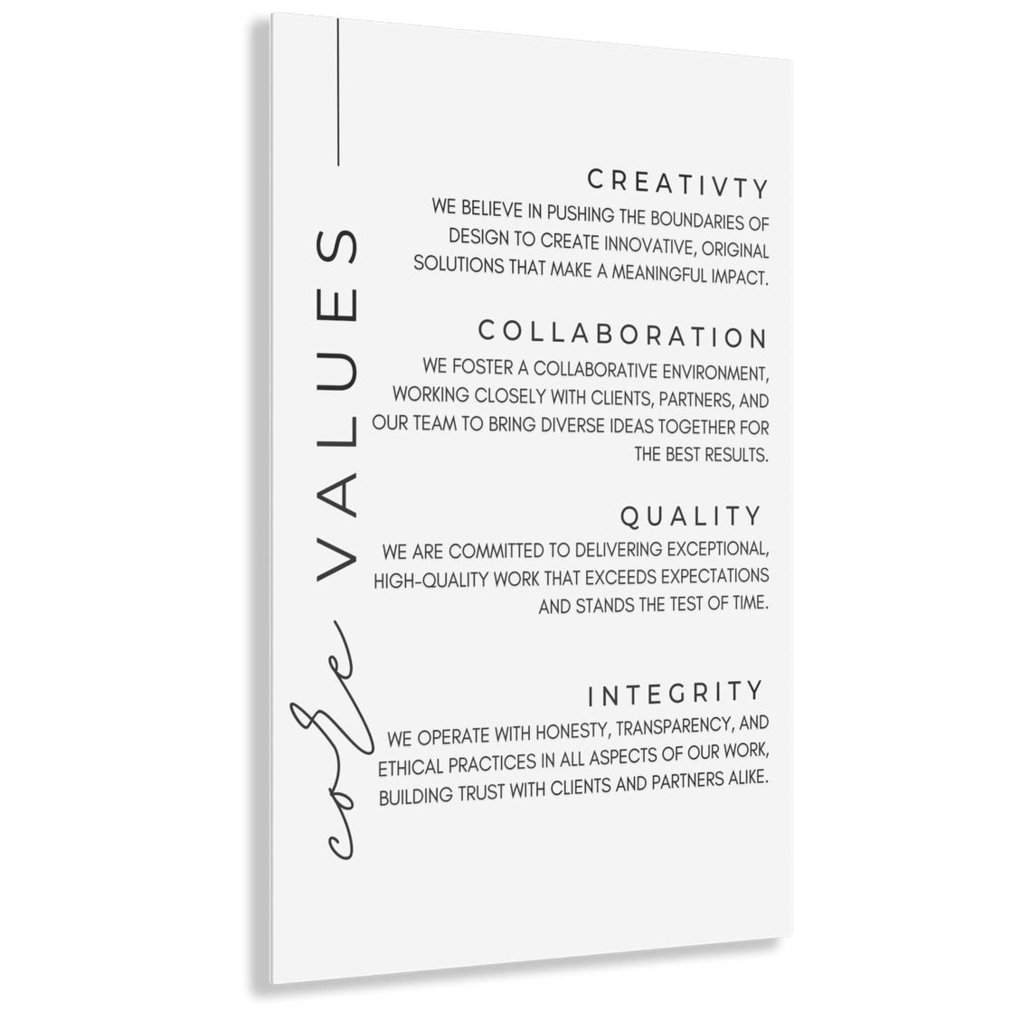 Large Business Mission Statement, Corporate Mission Statement, Core ...