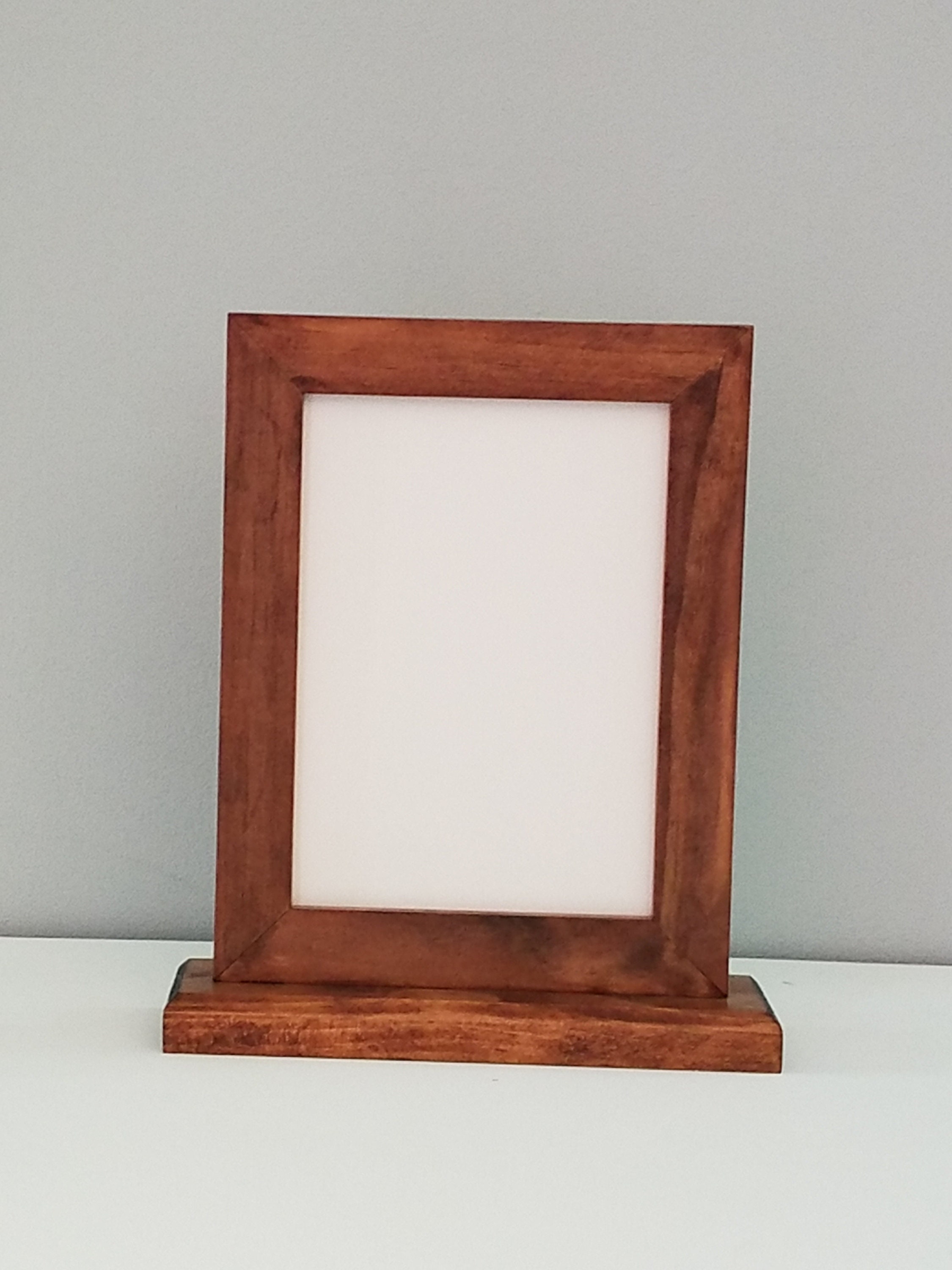 Wooden Frame Picture Frame Stand alone Frame Every Occasion Etsy