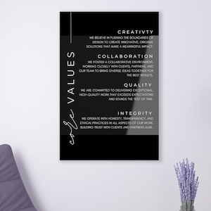 Large Business Mission Statement, Corporate Mission Statement, Core ...