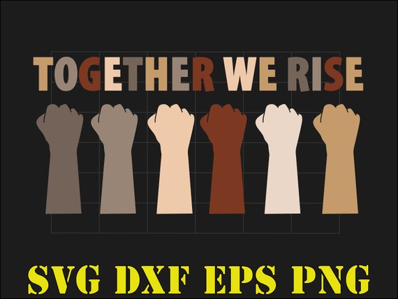 Unity Hands Black And White