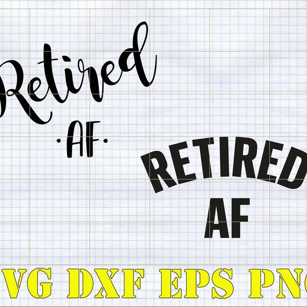 Retired 2021 Svg - Etsy