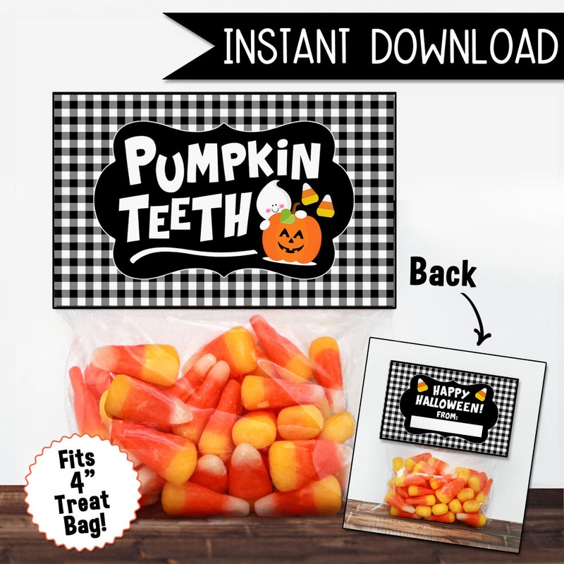 Pumpkin Teeth - Etsy