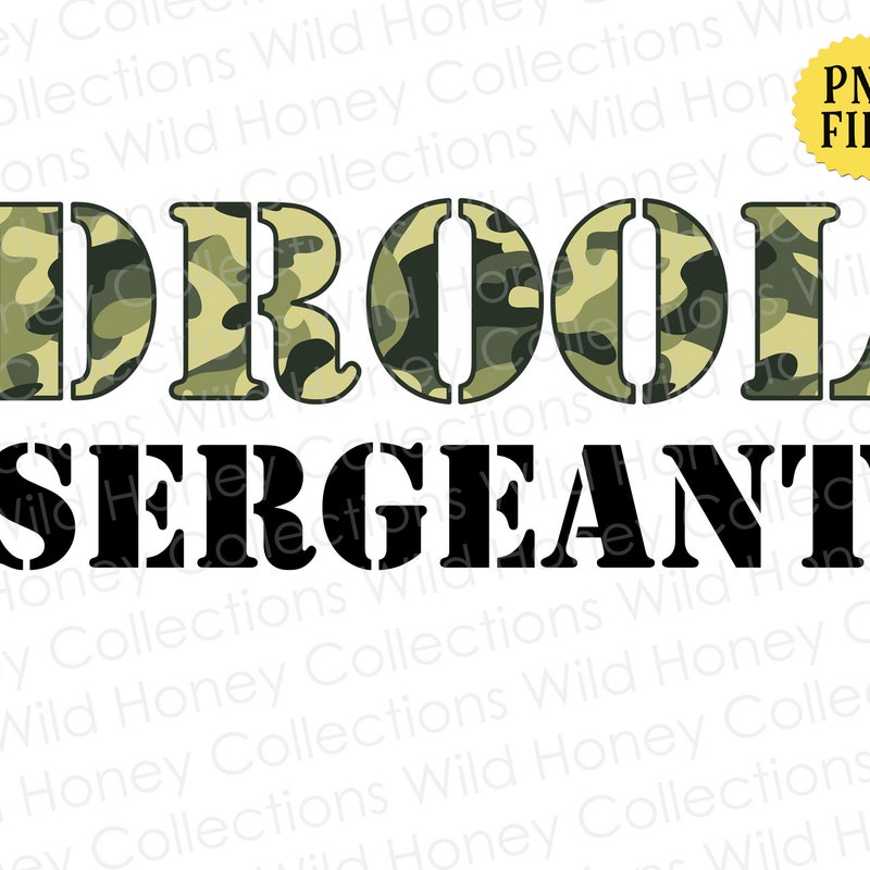 Drill Sergeant Svg - Etsy