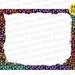 Colorful Leopard Border, Grunge Animal Print Border, Distressed, PNG ...