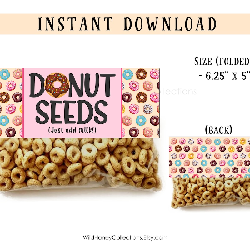 Doughnut Seeds - Etsy