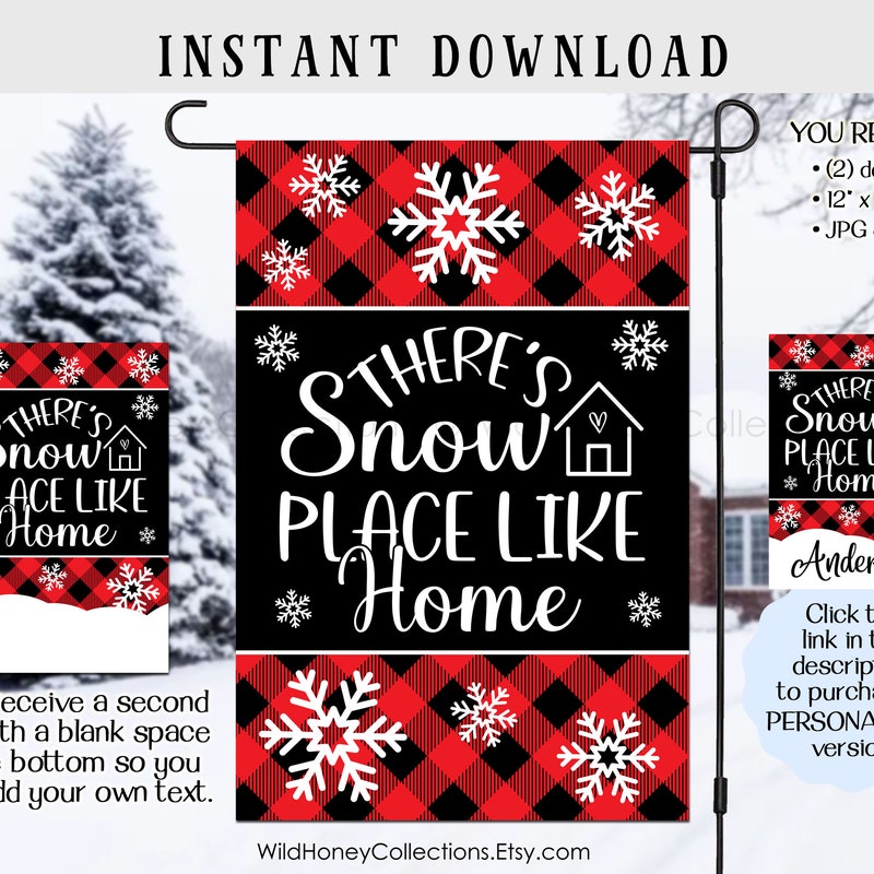 Snow Place Like Home - Etsy