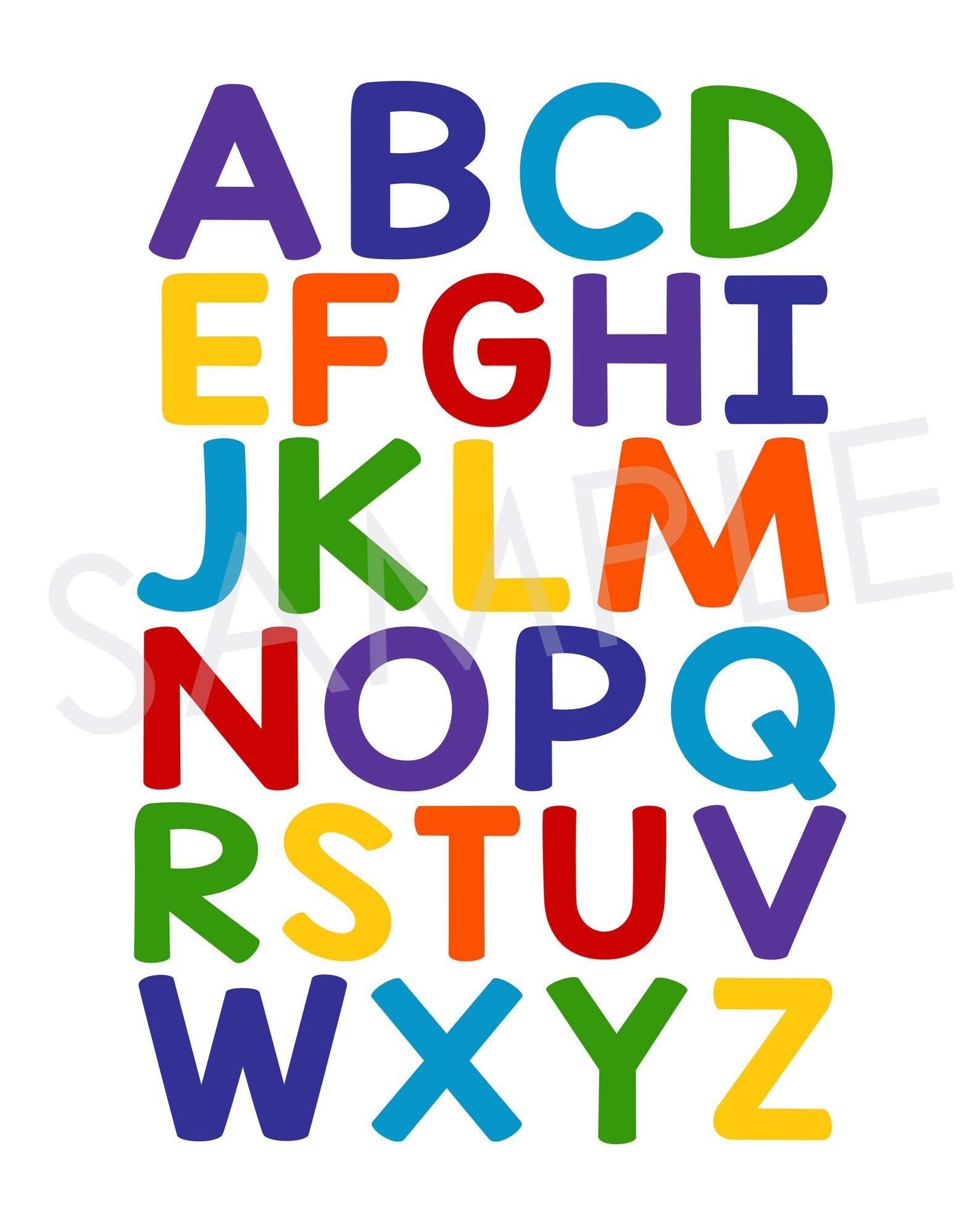 Playroom Printables, Set of 8, Nursery Wall Art, Boys Room, Girls Room ...
