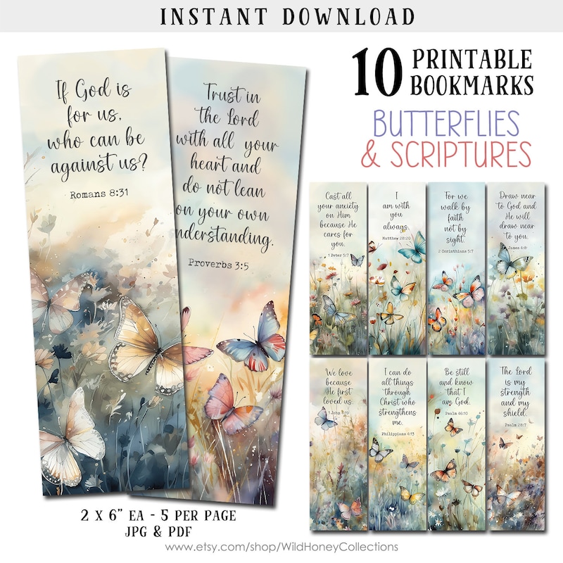 Diy Bible Book Mark - Etsy