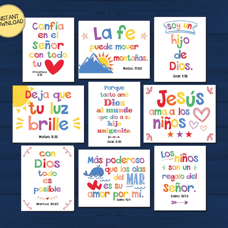 Tarjetas con versículos bíblicos inspiradores, tarjetas para oración ...