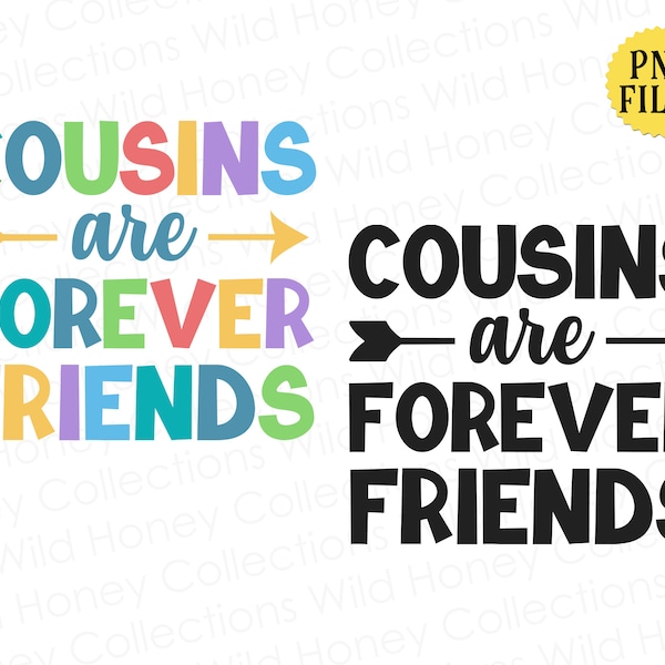 Cousins Forever Etsy