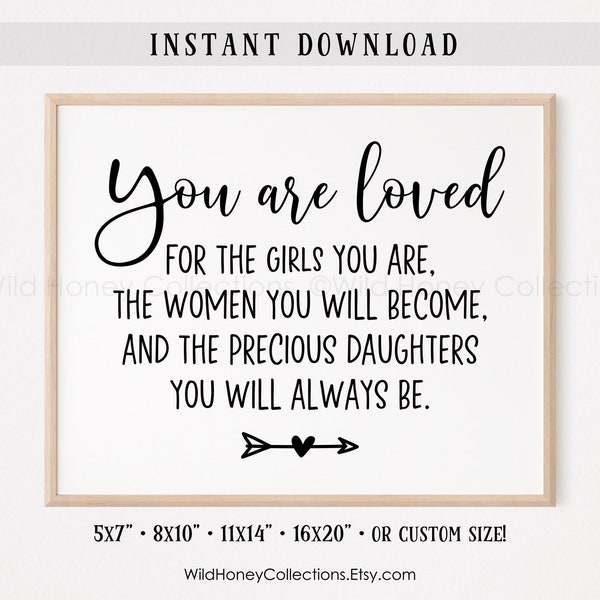 Daughter Quote Wall Signs - Etsy