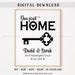 Our First Home, Personalized Printable Sign, Housewarming Gift, New ...