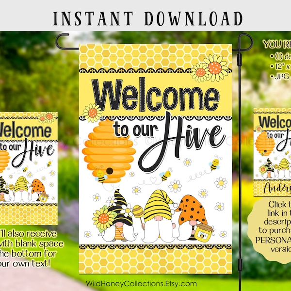 Welcome to Our Hive Printable - Etsy