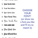Choose Your Own Words, Custom Printable Wall Decor, Custom Quote ...