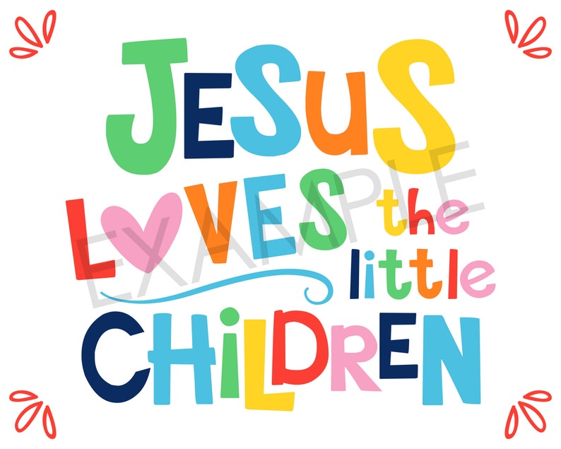 Christian Kids Room Inspirational Printable Wall Art Kids - Etsy
