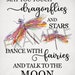 May You Touch Dragonflies, Talk to the Moon, Inspirational Printable ...
