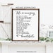 Life is Amazing, Large Printable Art, Inspirational Sign, Life is ...