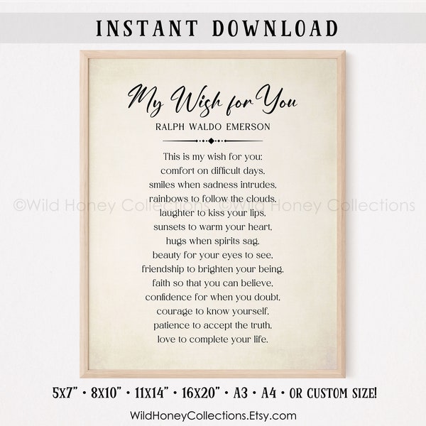 My Wish for You - Etsy