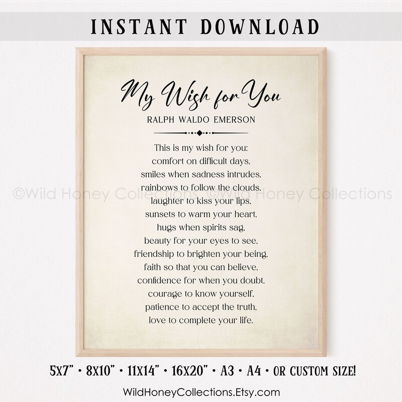 My Wish for You - Etsy