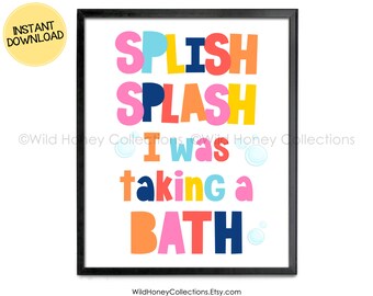Splish Splash I Was | Etsy
