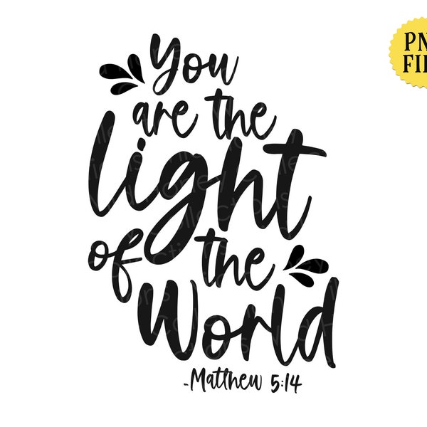 Matthew 5 14 - Etsy