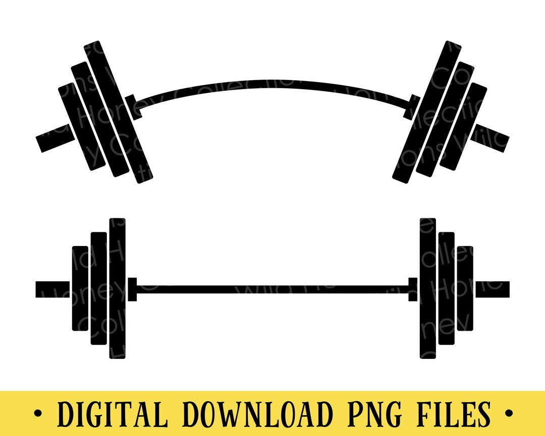 Barbell, 2 PNG Files, Weight Lifting, Crossfit, Health & Fitness ...
