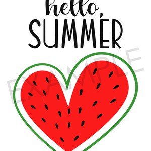 Watermelon Printable Decor, Tiered Tray Decor, Printable Wall Art ...