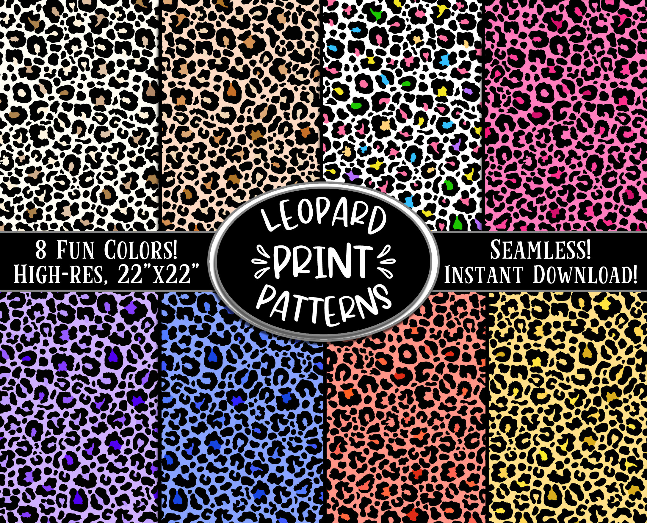 Colorful Animal Print Patterns