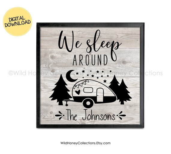 Wall Décor Home & Living Home Décor I Sleep Around Sign etna.com.pe