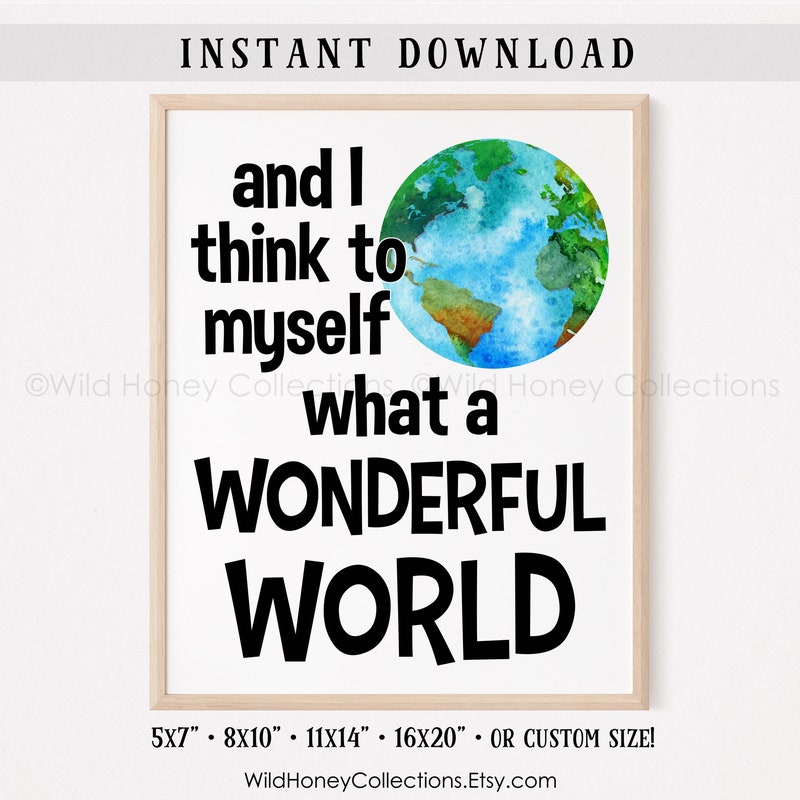 What a Wonderful - Etsy