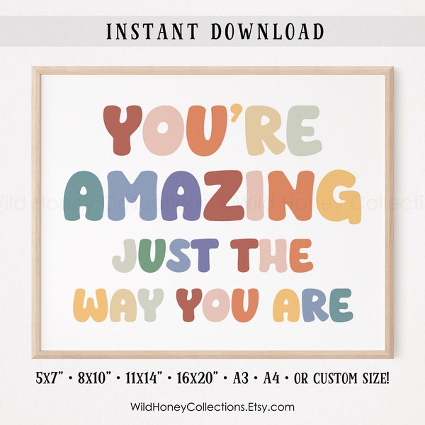 You Are Amazing - Etsy
