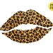 Leopard Print Lips, PNG File, Lips Clipart, INSTANT DOWNLOAD - Etsy