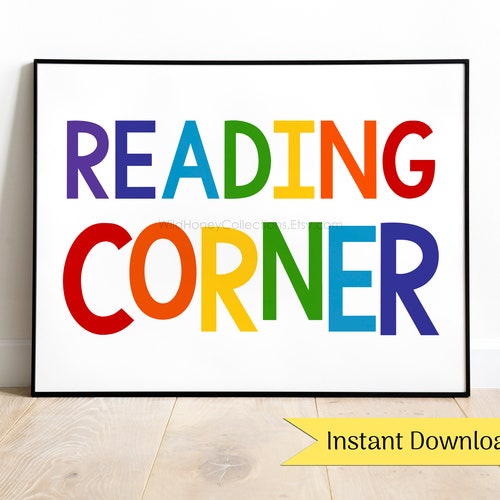 COOL Kids Read Books Read Quote Sign Book Lover Gift Kids | Etsy