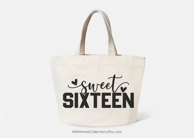 Sweet Sixteen, Sweet 16, PNG File, Girls 16th Birthday, Crafting ...