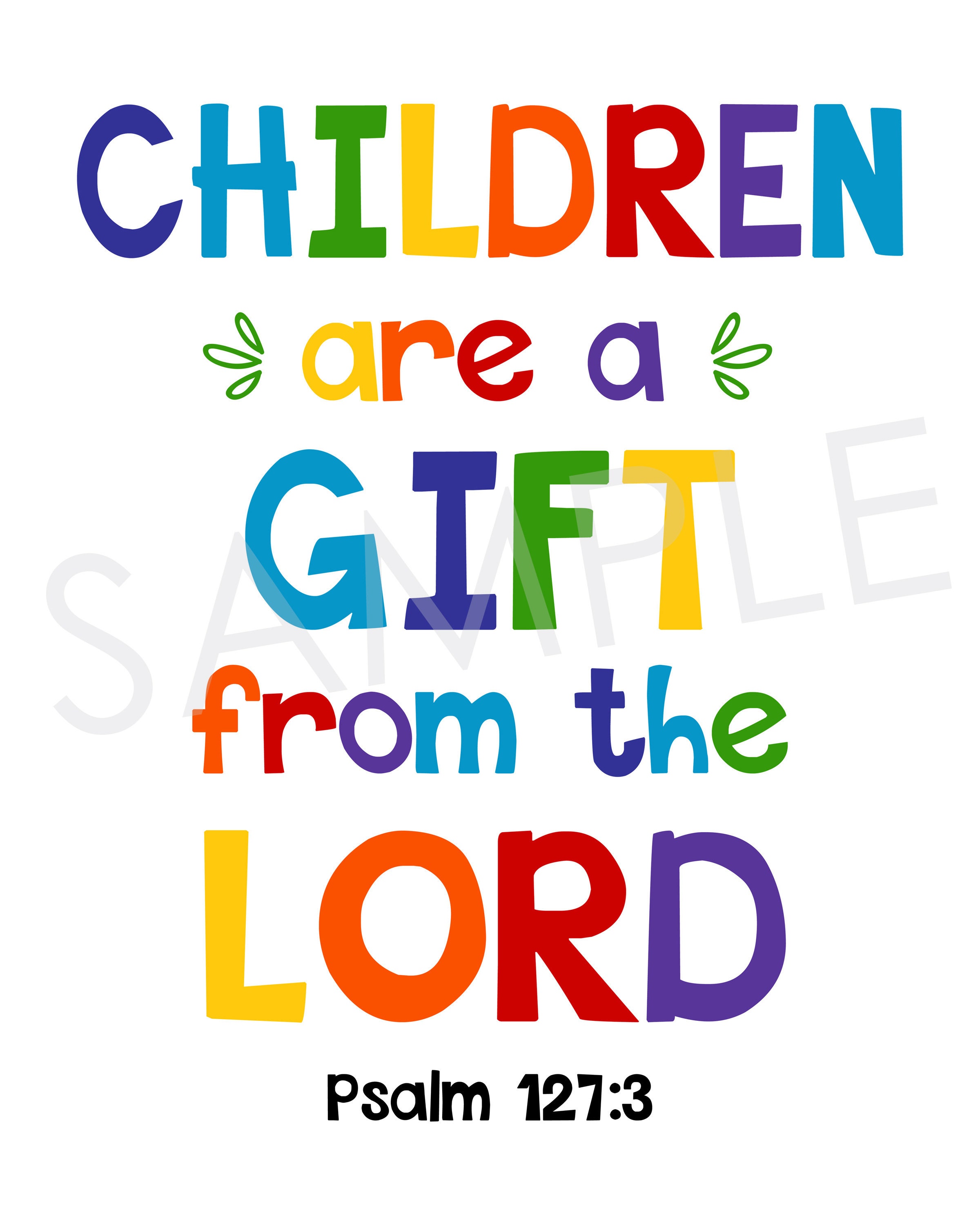 Christian Kids Room Inspirational Printable Wall Art Kids - Etsy Australia