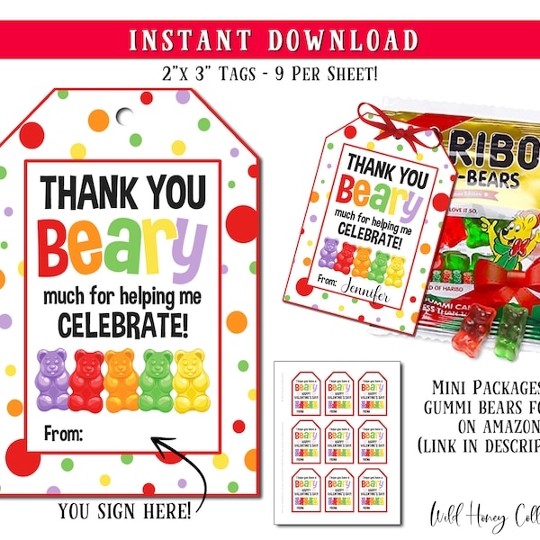 Gummi Bear - Etsy