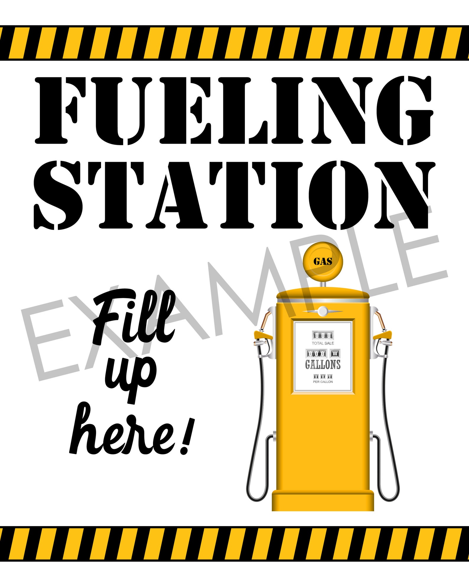 Printable Construction Signs Construction Birthday Party | Etsy