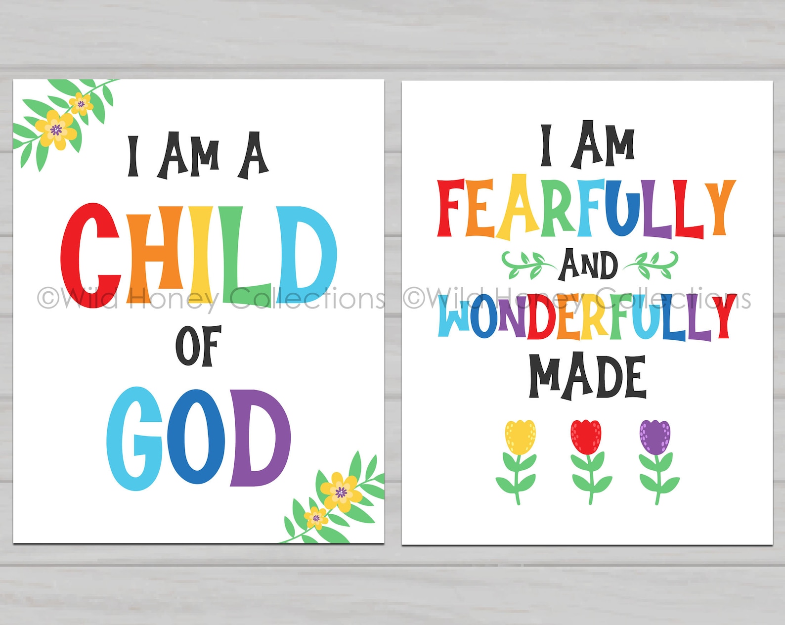 Kids Scripture Art, Printable Bible Verses, Sunday School Wall Decor ...