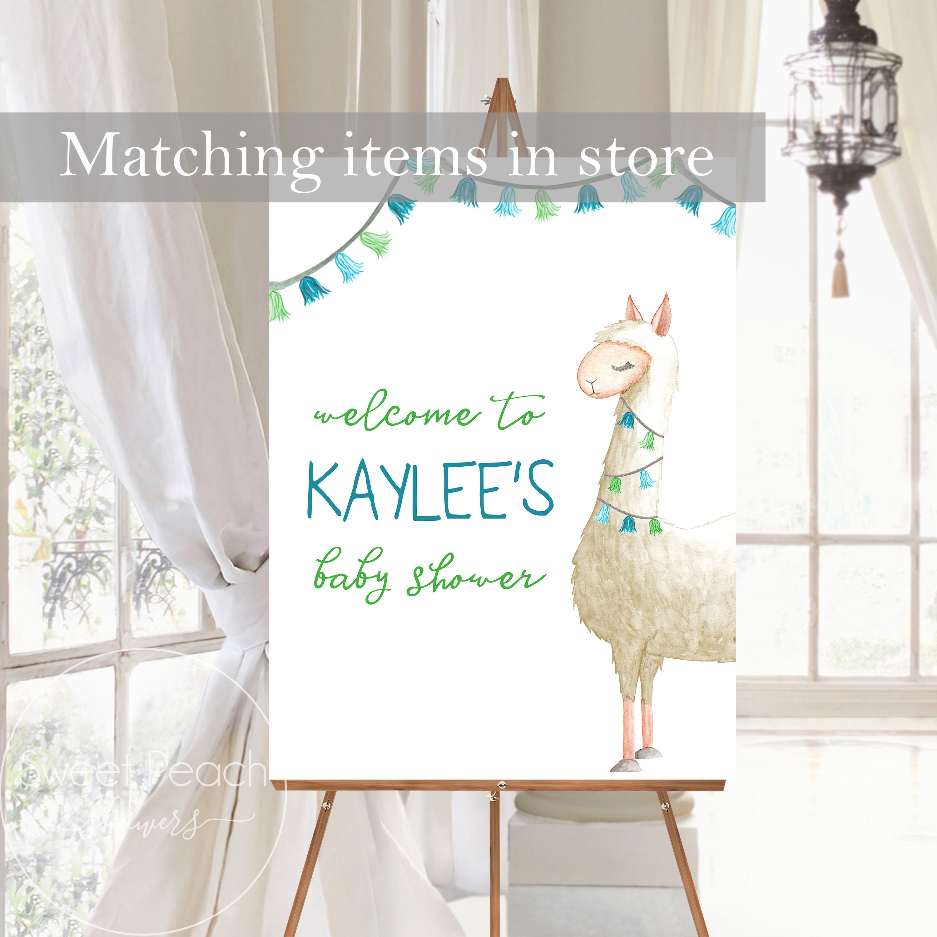 Llama Gift Tags Favor Tag Alpaca Baby Shower Birthday Digital | Etsy