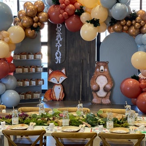 LARGE Wall Size Forest Cut Out Backdrop Printable Large Stand - Etsy